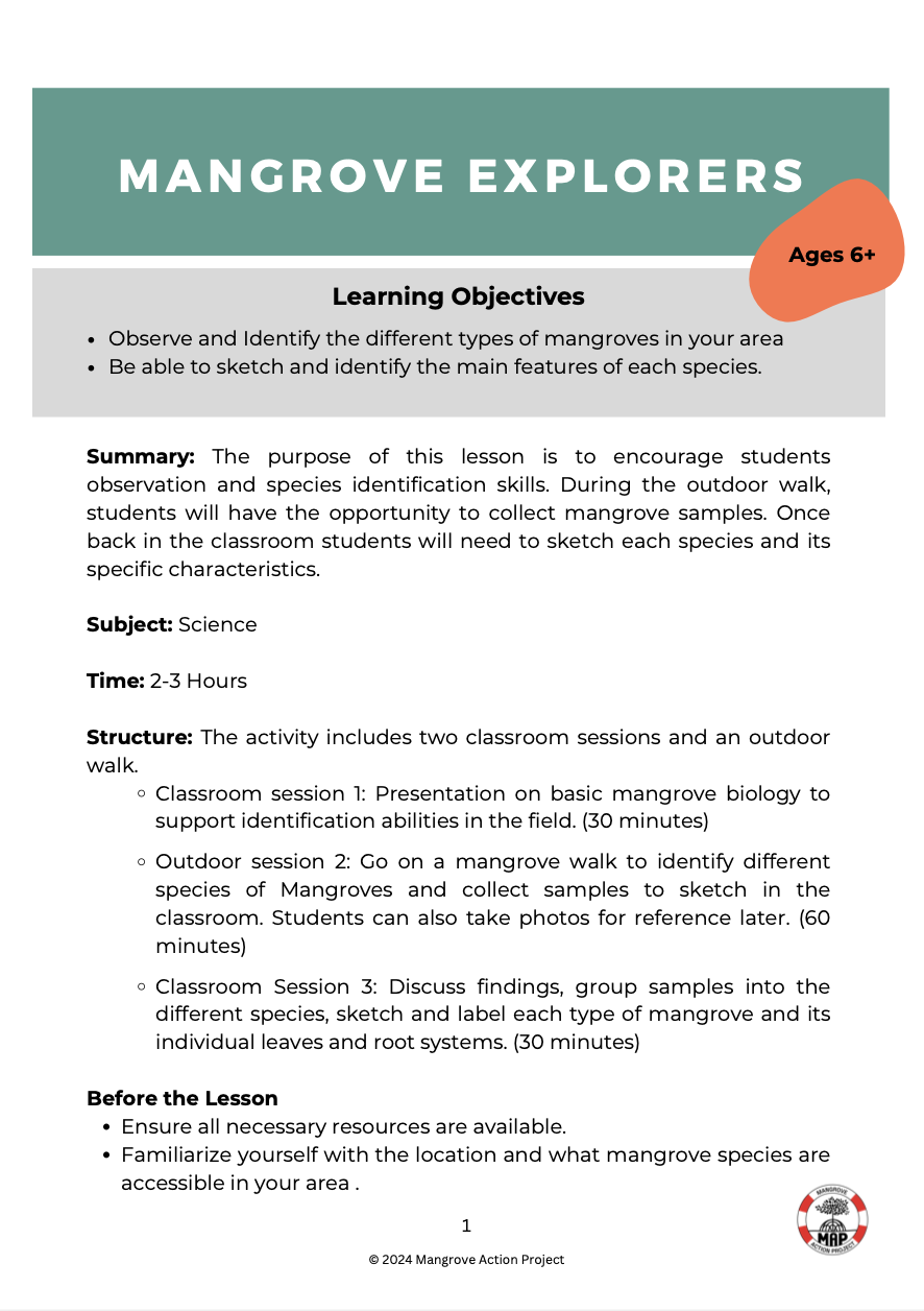 Education Resource Library - Mangrove Action Project